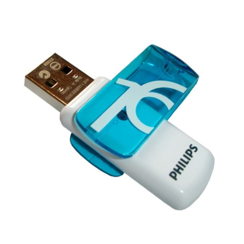USB flash: Philips USB 2.0 Flash Drive Vivid Edition (Blue) 16GB