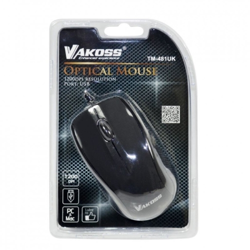 Mouses: VAKOSS TM--481UK OTPICAL MOUSE